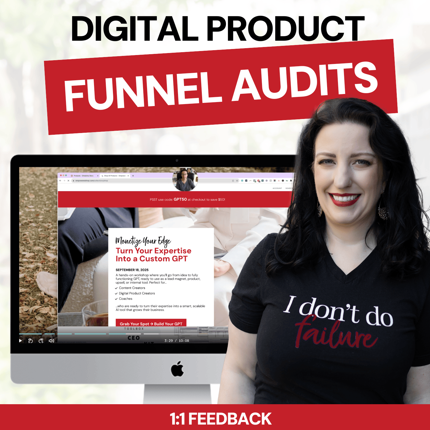 Digital Product Funnel Audit from Monica Froese