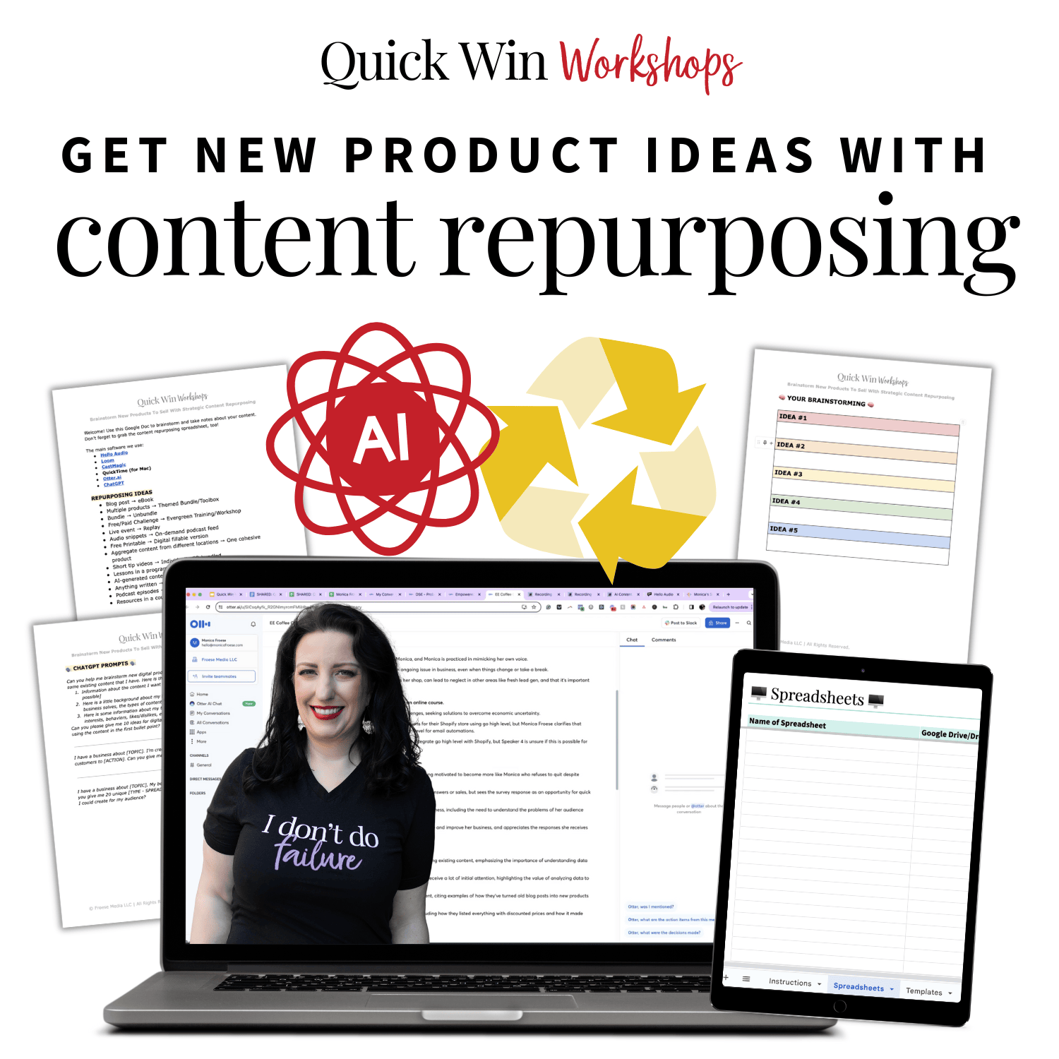 Quick Win Workshop: Brainstorm New Products to Sell with Strategic Con