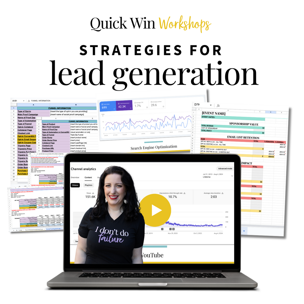 Quick Win Workshop: Fresh Lead Generation Strategies to Fuel Your Busi