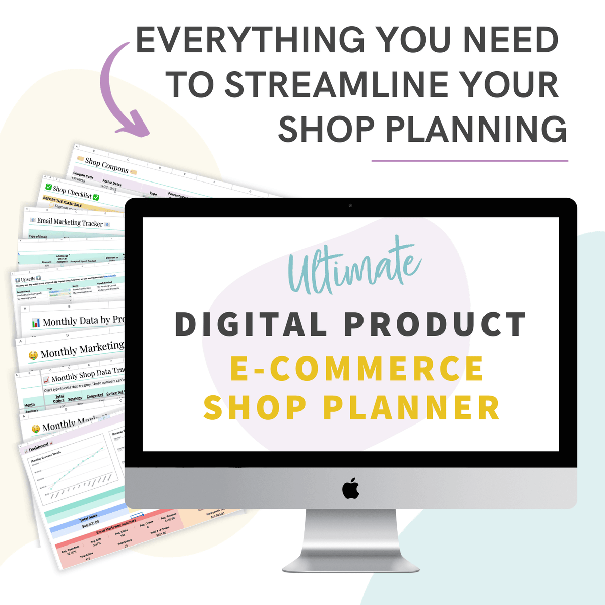 Ultimate Digital Product E-Commerce Shop Planner