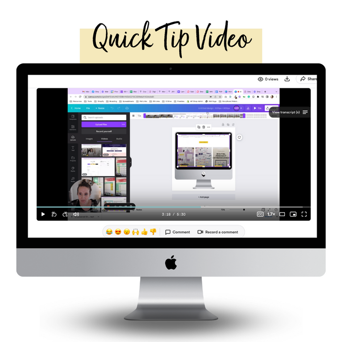 Quick Tip Video: How to Create a Scrolling Screen GIF in Canva