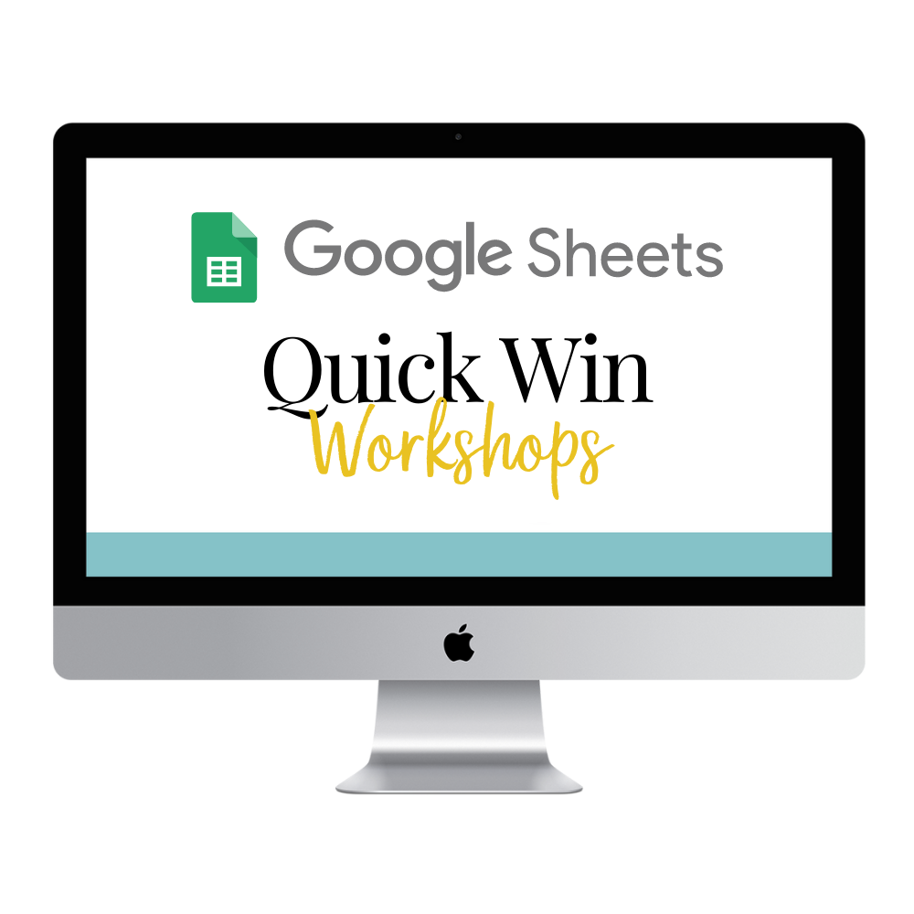 Quick Win Workshop: How to Create and Package a Spreadsheet to Sell as